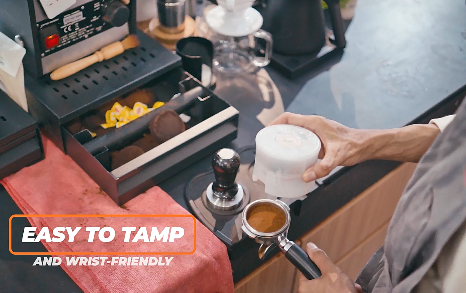 How to Perfectly Tamp Coffee with Bosetamper for the Ideal Espresso Sh ...