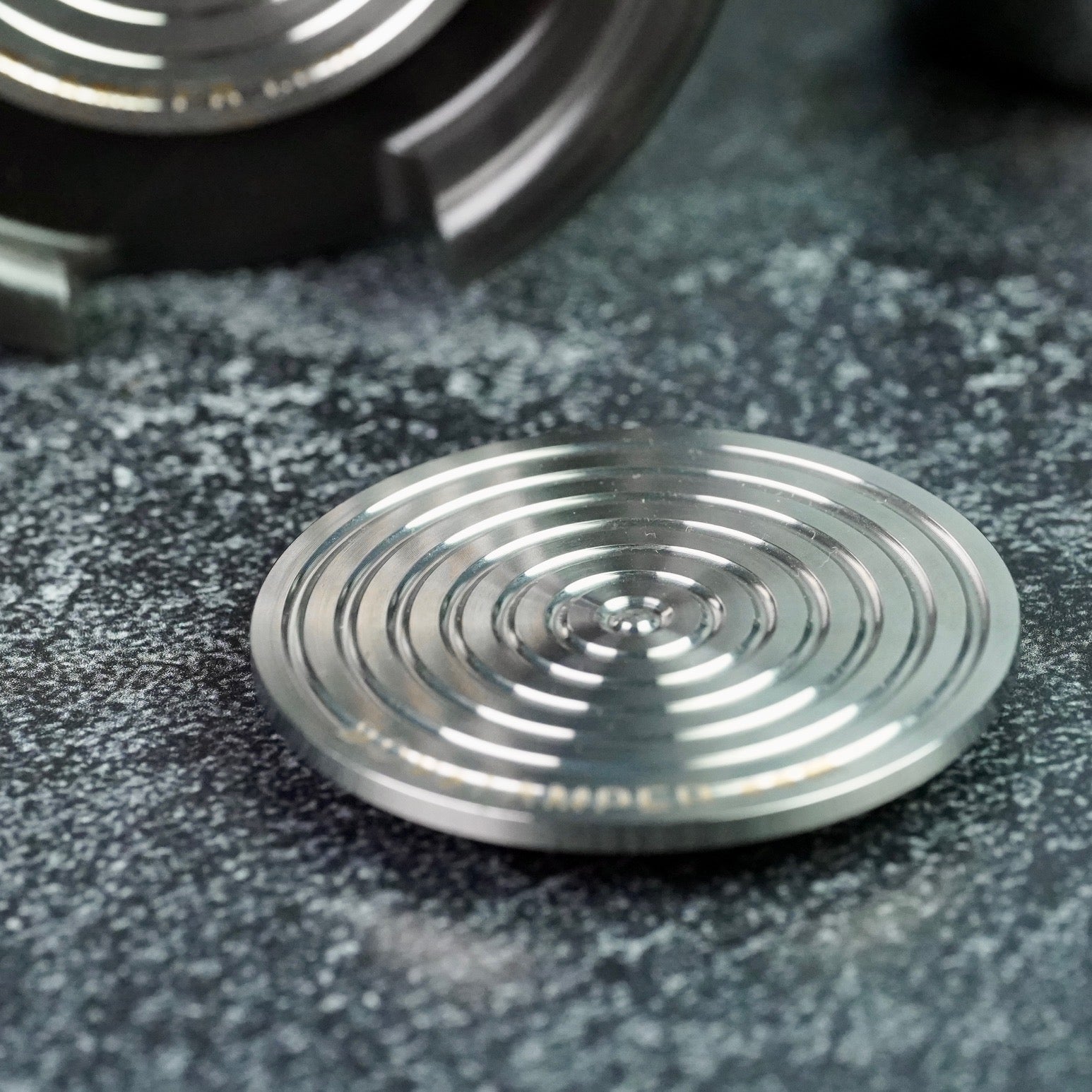 Flat, Convex, Ripple Stainless Steel Tamper 58.5mm (Spare part ...